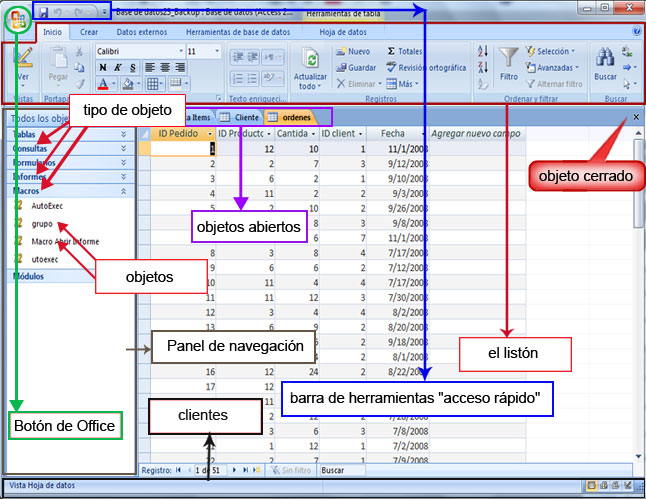 Swotster Access 2007 - Introducción a "Access" 2007 (1)